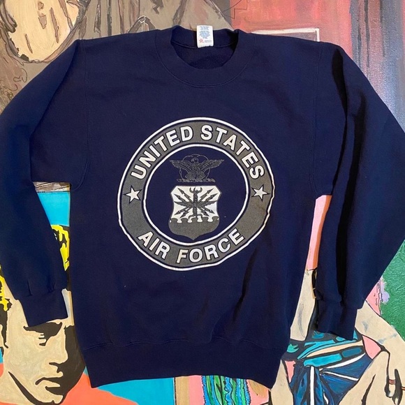 Soffe | Shirts | Vintage Usaf United States Air Force Sweatshirt | Poshmark